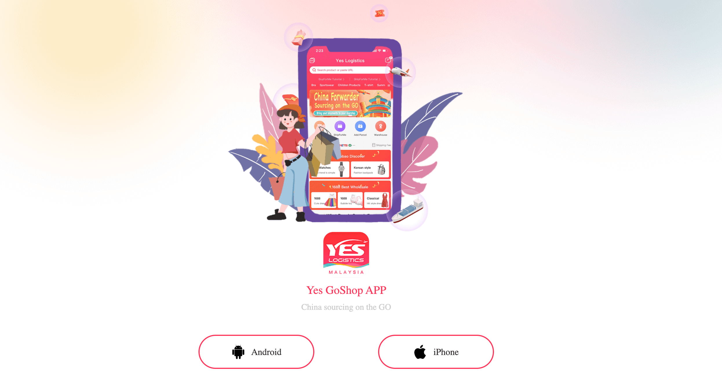 Download Yes GoShop APP